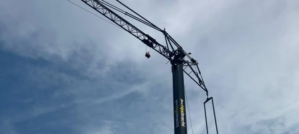 Torenkraan 48 meter Huren | Hijskracht